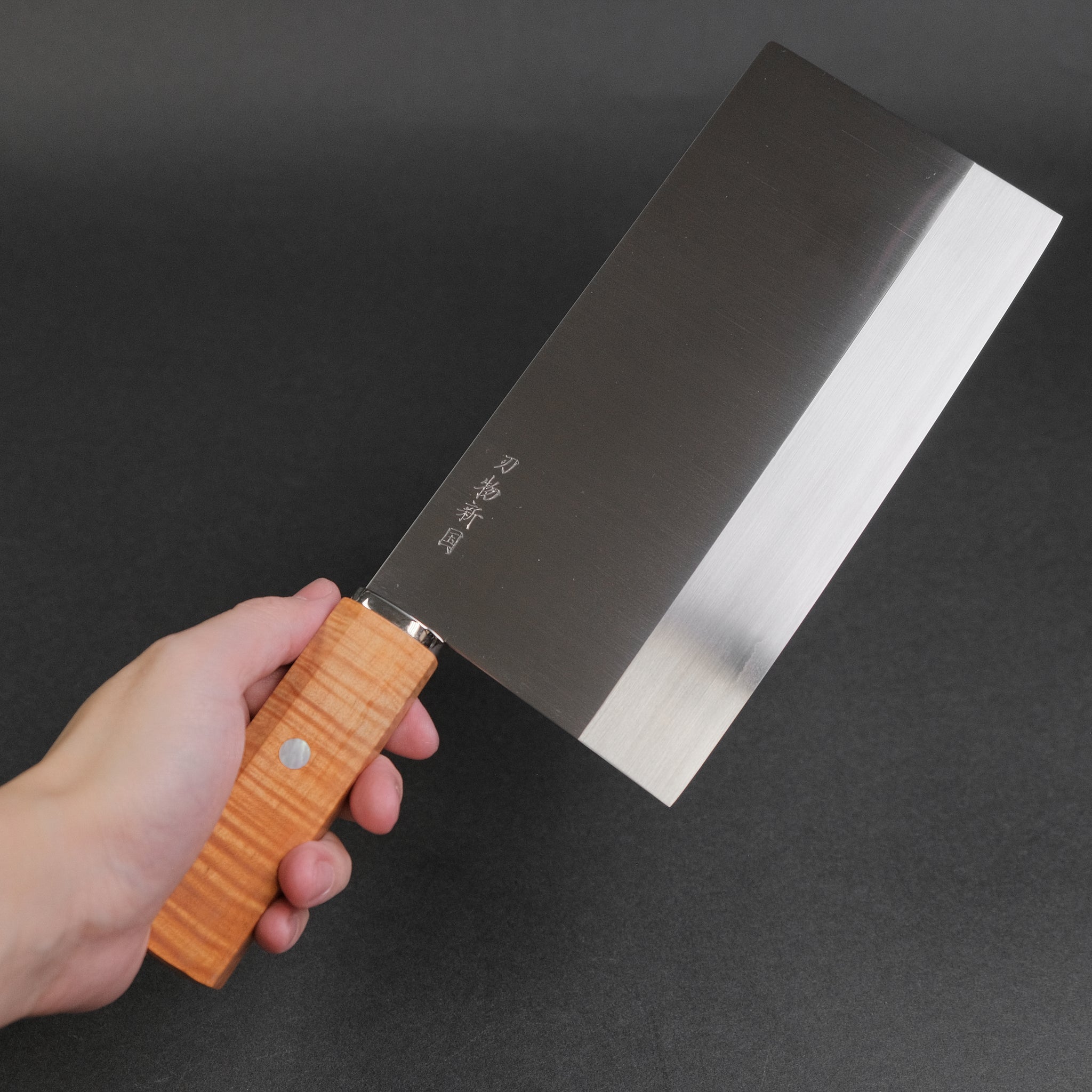 Xinguo Silver #3 Cleaver 205mm Stabilized Maple Handle – Ai & Om Knives