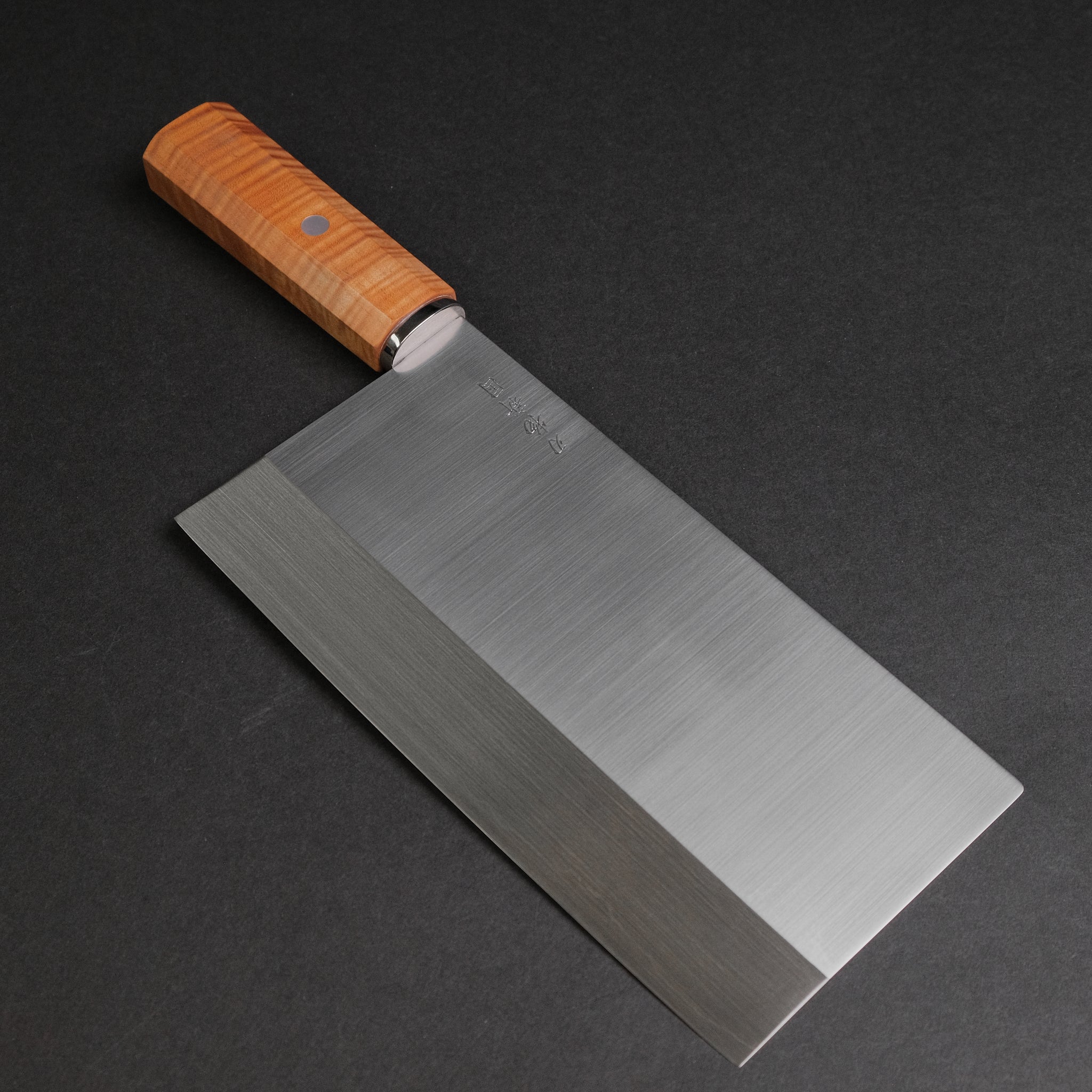 Xinguo Silver #3 Cleaver 205mm Stabilized Maple Handle – Ai & Om Knives